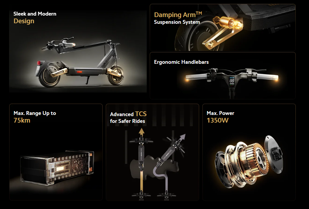 NAVEE ST3 Pro Electric Scooter - Electro Bike